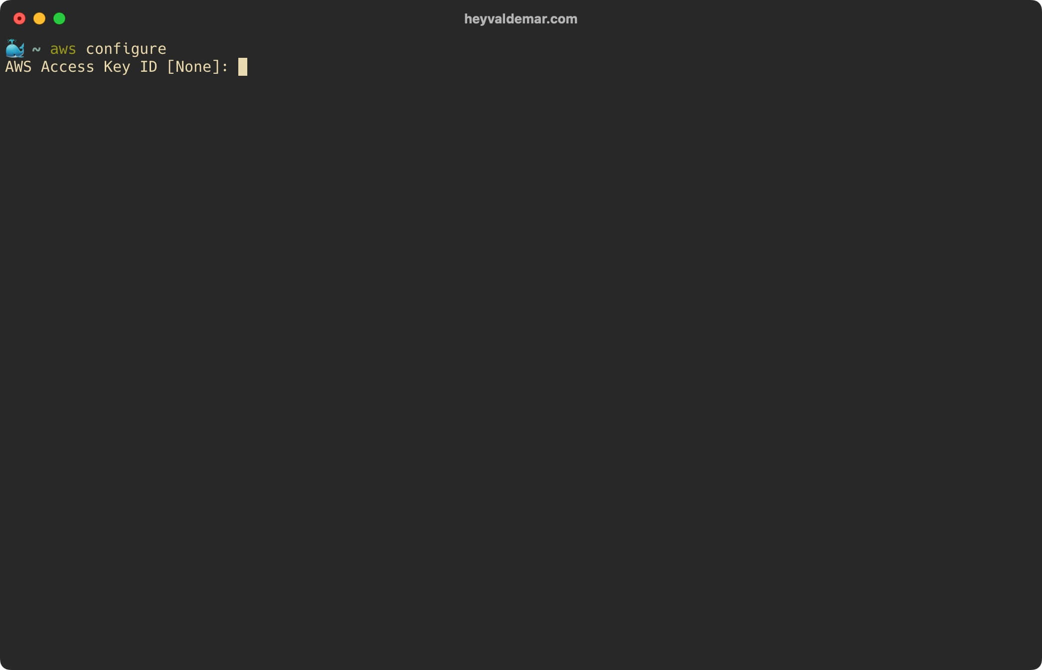 Configure AWS CLI | DevOps Compass Guided IT Solutions by Docker Captain Configure AWS CLI | DevOps Compass Guided IT Solutions by Docker Captain