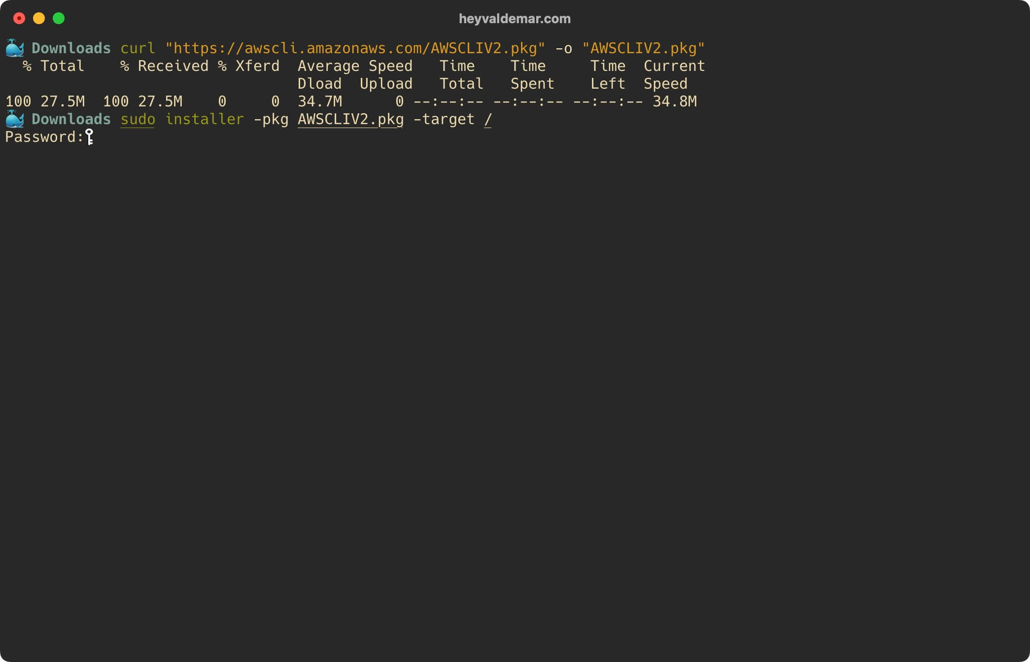 Install AWS CLI on macOS | DevOps Compass Guided IT Solutions by Docker ... Install AWS CLI on macOS | DevOps Compass Guided IT Solutions by Docker ...